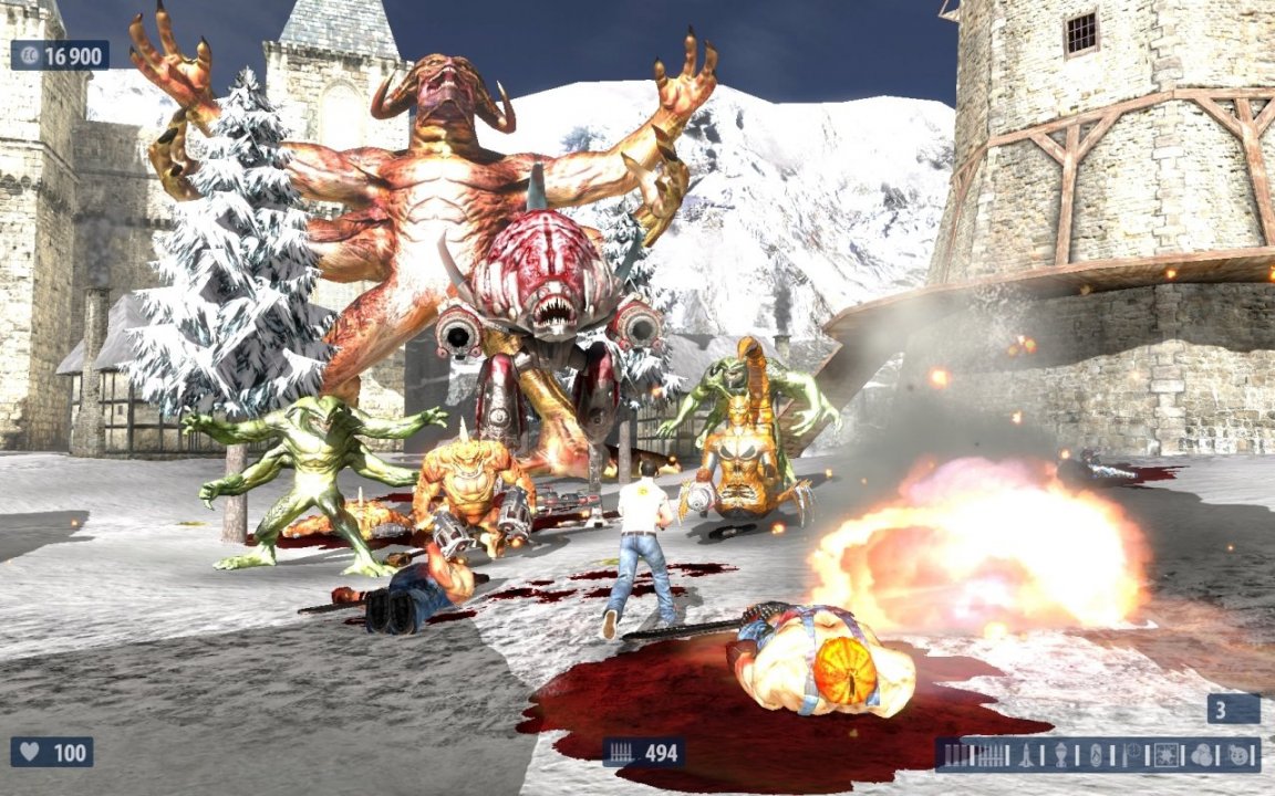 Rewind Review: Serious Sam HD: The Second Encounter Review (XBLA ...