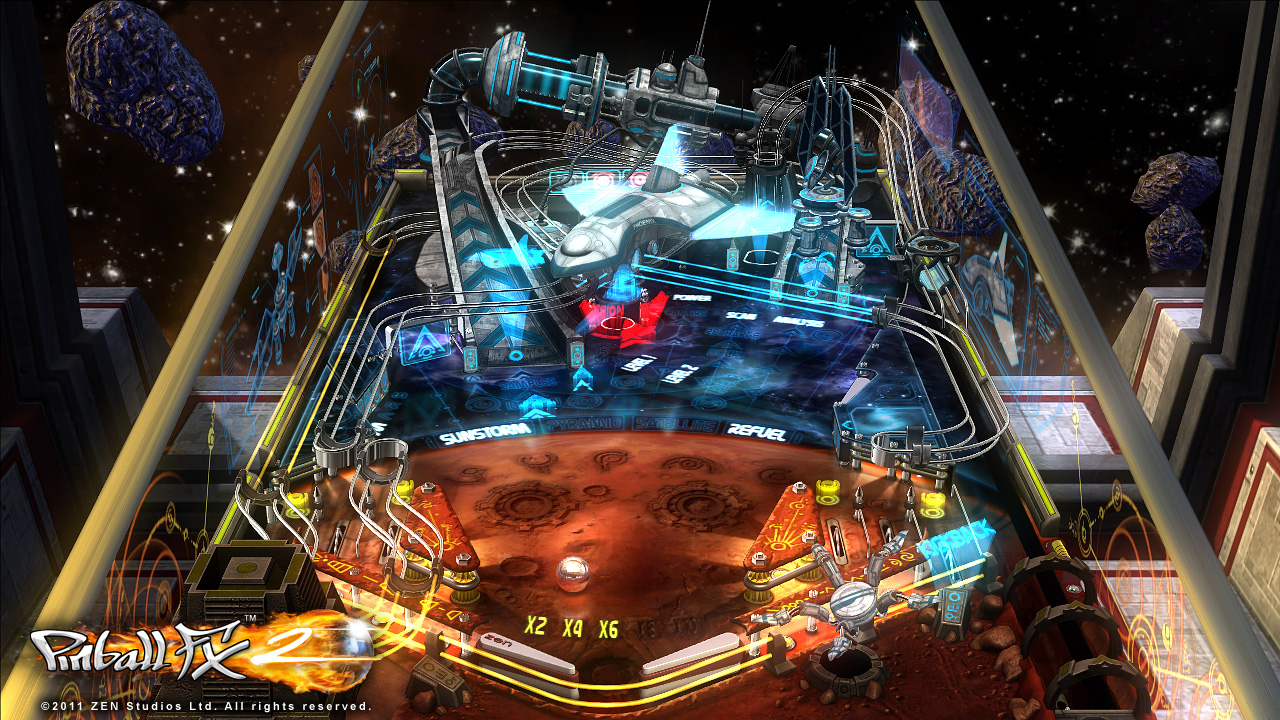 Pinball FX 2 Mars table review (XBLA DLC) – XBLAFans