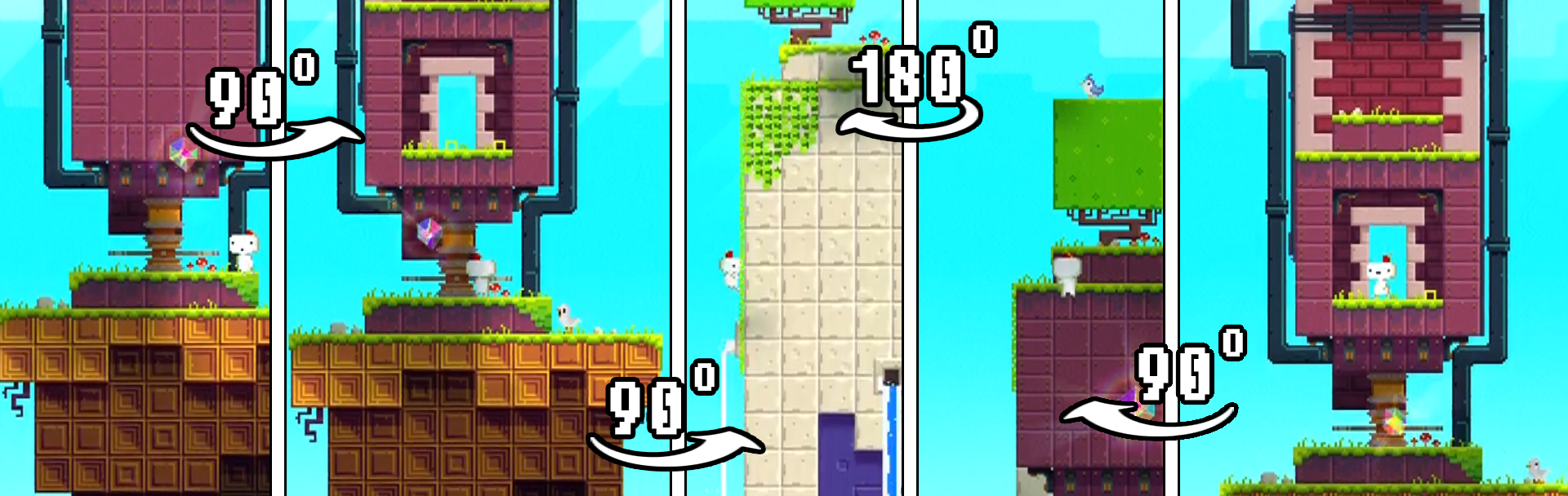 Fez Cube Guide – Main Hub – Lighthouse – XBLAFans