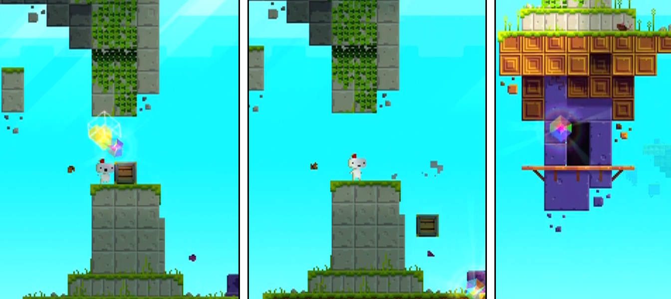 Fez Cube Guide – Main Hub – Ruins Area – XBLAFans