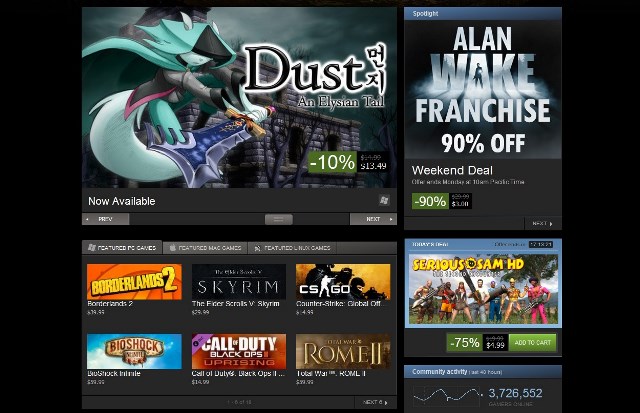 Steam Storefront – XBLAFans