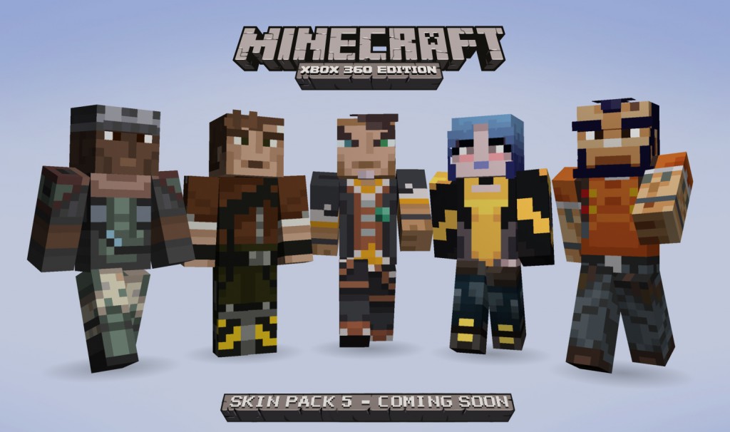Minecraft Skin Pack 5 coming soon – XBLAFans